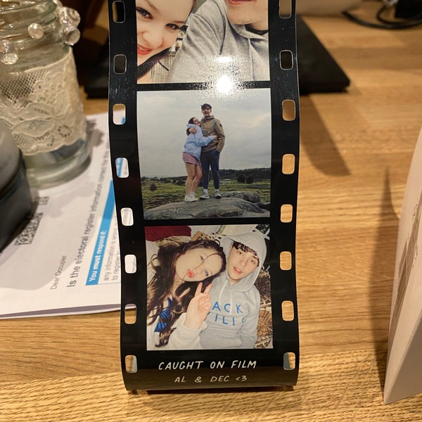Personalised Mini Metal Photo Reel Print - Etsy