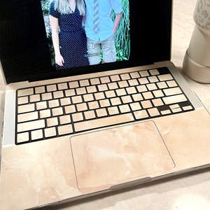 Pink Building Blocks Keyboard Stickers Laptop Keyboard Cover Vinyl ...