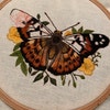 Butterfly: Hand Embroidery Pattern Thread Painting Tutorial - Etsy UK