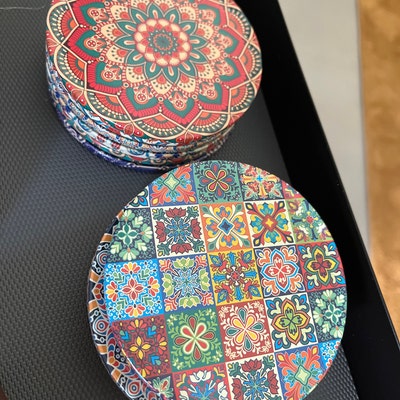 Placemats / Mediterranean Persian Pattern Placemats Set of 2, 4, 6 ...