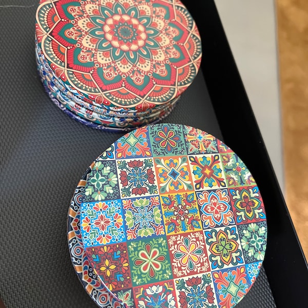 Placemats / Mediterranean Persian Pattern Placemats Set of 2, 4, 6 ...