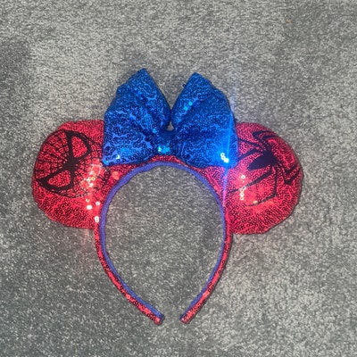 Spider-man Inspired Ears - Etsy
