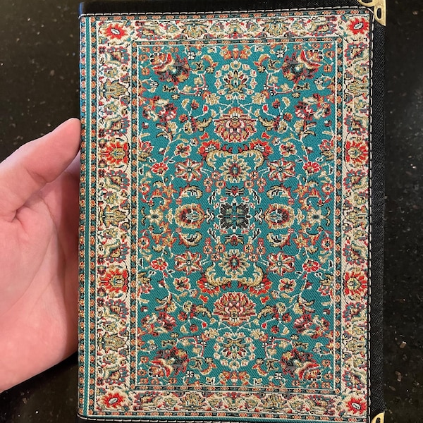 Handmade Fabric Journal|kilim Pattern Woven Notebook|handy Gift Writers ...