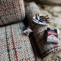 1:12 Scale Miniature Cigarettes and Shell Ashtray With Matchbook - Etsy ...