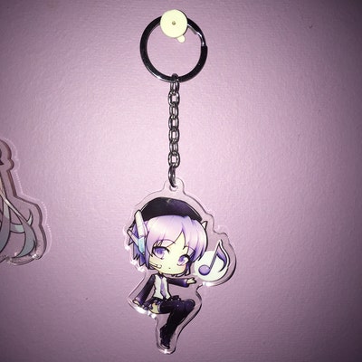 UTAU Acrylic Charm Teto Kasane Keychain Defoko Charm Uta Utane Charm ...
