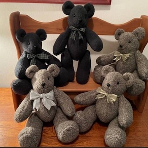 12 Memory Bear - Etsy