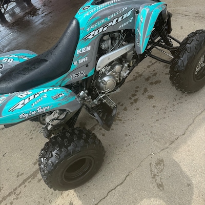 Yamaha Raptor 700R Graphics Kit 2013 2014 2015 2017 to 2023 Decals ...