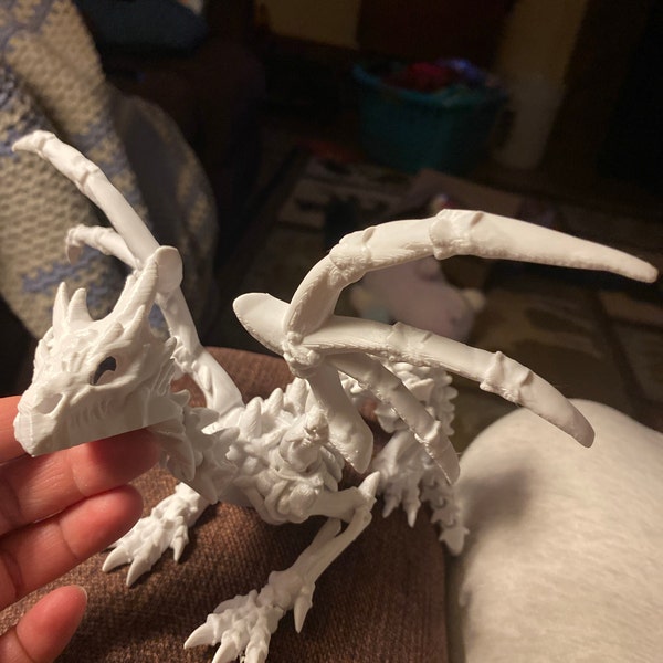 Wraithwing Dragon Cinderwing3d, STL File for 3D Printing,, STL Print ...