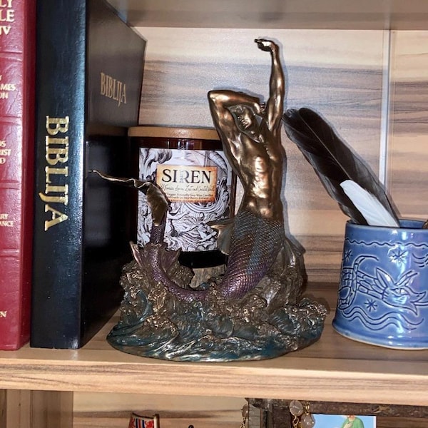 Aphrodite With Doves Standing on Sea Shell Greek Goddess Cold Cast ...