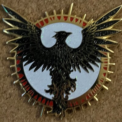 Original Eclipse Phoenix Hard Enamel Pins Lapel Pins - Etsy