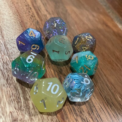 HALF Pound of DND Dice Assorted Loose Dice Dice by Weight - Etsy