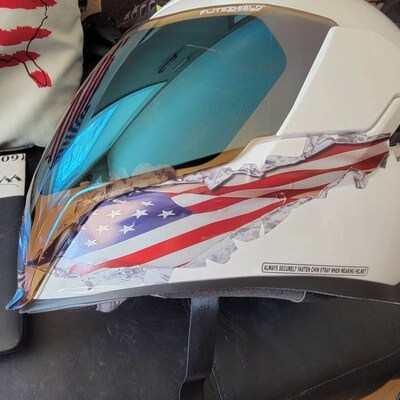 Ripped Torn Metal Graphic Decals 65 Colors for Car, Boat, Motorcycle ...