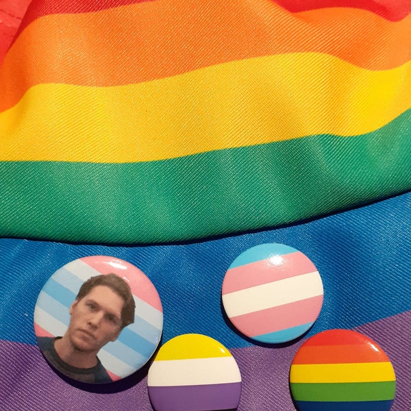 Jerma Pride Badge - Jerma985 Twitch Streamer LGBTQIA+ Button Pin - Etsy