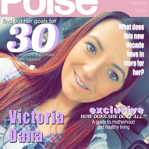 13 Going on 30 Custom Poise Magazine Cover - Etsy