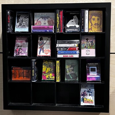 80 Capacity Cassette Tape Shelf - Etsy