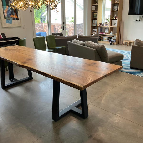 Reverse Tapered T-shaped Legs, Metal Table Legs - Any Size/color - Etsy