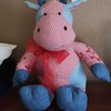 Mootilda Cow PDF Sewing Pattern 19" Plush Stuffed Animal Weighted ...