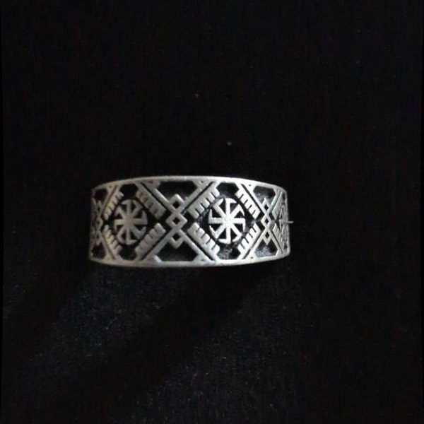 Barong God of Good Mens Ring in Silver, Balinese Mythology Gothic Ring ...
