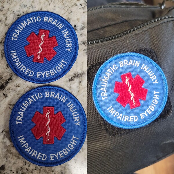 Dog Rescue Patch 3 Inch Round Patch Embroidered Rescue Dog Patch ...