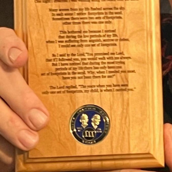 AA Big Book Acceptance Passage, Laser Engraved Plaque, Alcoholics ...