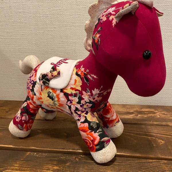 Memory Horse // Keepsake Horse //stuffed Horse - Etsy