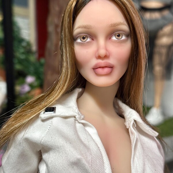 Wig Cap Sculpt Bjd Ball Joint Doll 3d Toy Articulated Model 3d Flexi ...