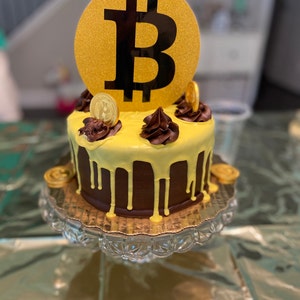 Dogecoin Cake Topper, Dogecoin Party, Doge Gift, Dogecoin Cake ...