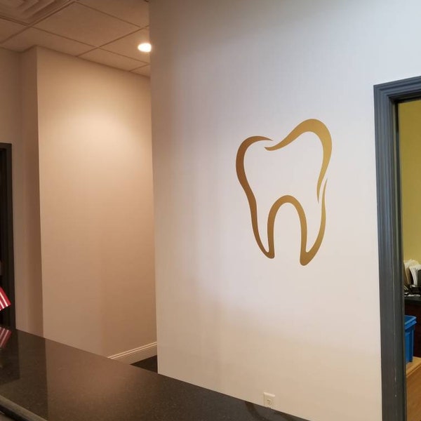 Molar Tooth Wall Decal - Etsy