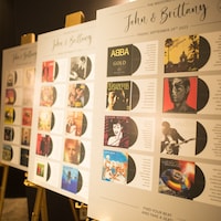 Vinyl Records Wedding Table Plan - Etsy Canada