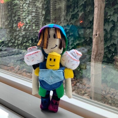 Custom Roblox Mini Plush Toy - Etsy