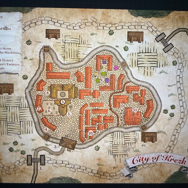 Fantasy Map Icons Volume 2 for Procreate and Photoshop, Map Symbol ...