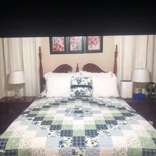 Easy Quilt Patterns PDF Oasis Quilt Pattern for Beginners Quilting ...