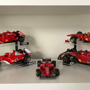 1:18 Scale Model, 3 Tier, Angled Desktop Display Stand Suits Formula 1 ...