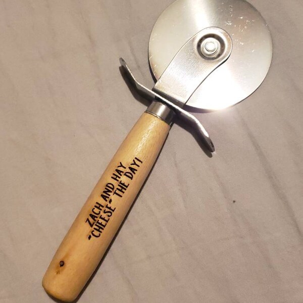 Custom Pizza Slicer/cutter - Engraved Pizza Slicer - Tomato Pie Lover ...