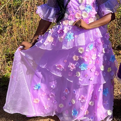 Handmade Cosplay Isabela Dress, Isabela Encanto Dress, Encanto Isabela ...