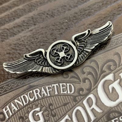 Drone Pilot Wings UAV Operator Wings 2 Inches Wide Multirotor ...