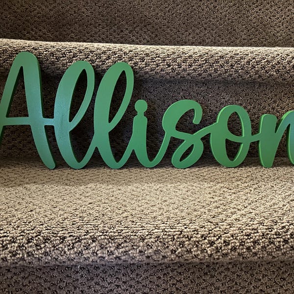 Metal Eat Sign | Cursive Eat Sign | Dining Room Decor | Cursive Metal ...