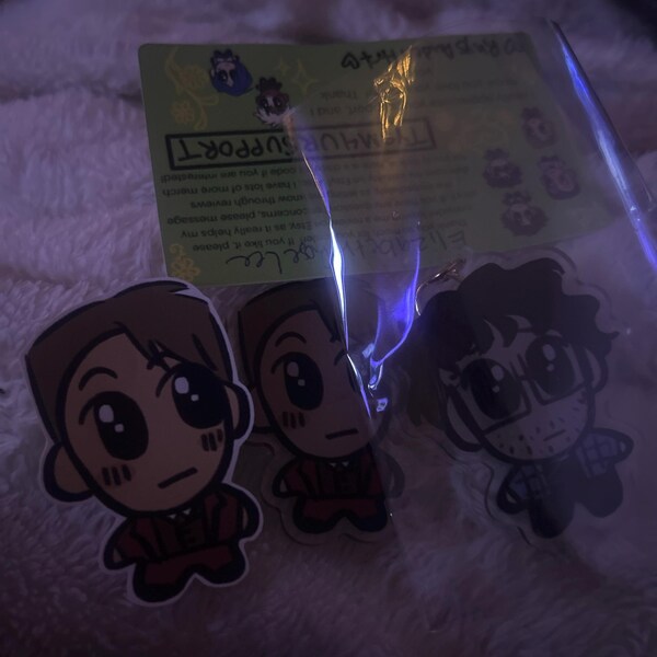 Hannibal and Will Keychains [new and Improved!]. Hannigram - Etsy