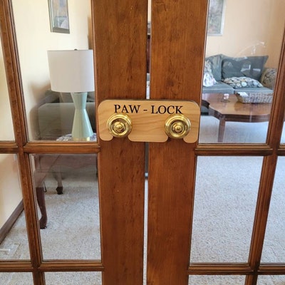 Paw-lock to Keep Those Pesky Animals From Opening the Interior French ...