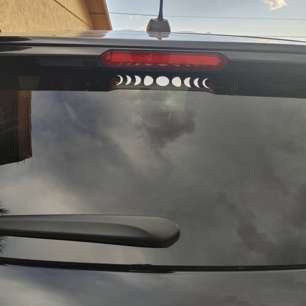 Moon Phases Vinyl CAR DECAL, Astronomy Gifts, Astrology Sticker, Witchy ...