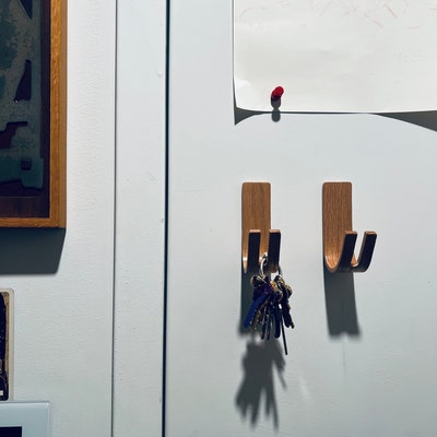 ALPHA Desk Lamp Made From Solid Black Walnut - Etsy