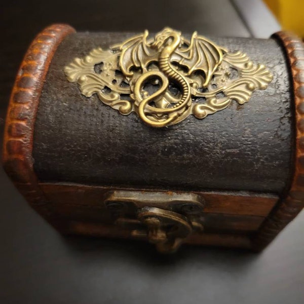 Engagement Ring Box, Dragon Gift, Ring Bearer Box, Proposal Ring Box ...