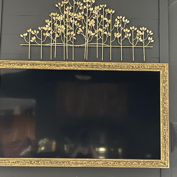 New Custom TV Frame for ANY Television From Flatscreen Framing , Wood ...
