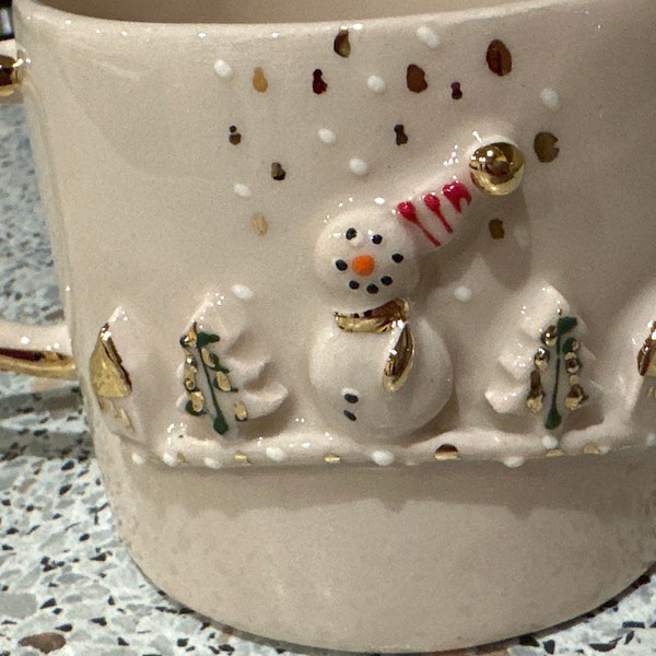 Handmade Ceramic Women Mug - 7 Oz Coffee Mug - Women Can - Women Do Mug ...