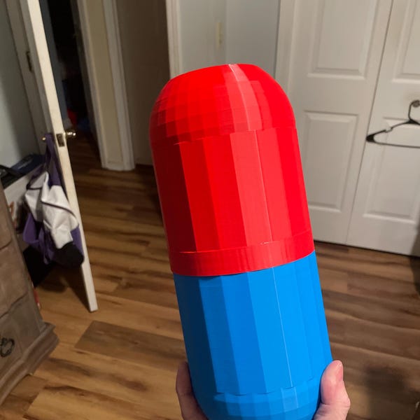 Extra Large Pill / Capsule - Storage and Cosplay - Multiple Colors ...