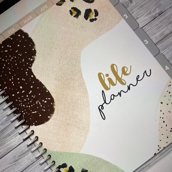 Life Planner Undated | Digital Life Planner Easy Customizable Planner ...