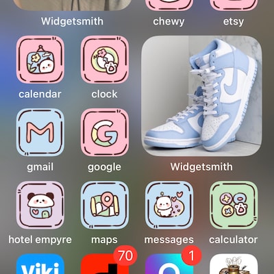 50 Icon Cute Small Girl Ios Icons Pack iPhone Theme App Cover Icons ...
