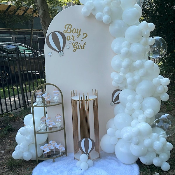 50''gold 8 Arm Metal Cluster Candle Holder, Tall Stand Glass Candles ...