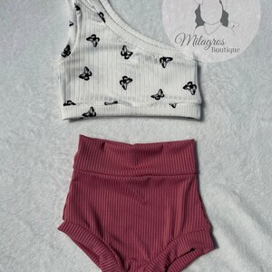 One Shoulder Top Pattern, Toddler Crop Top Pattern, Toddler Tank Top ...