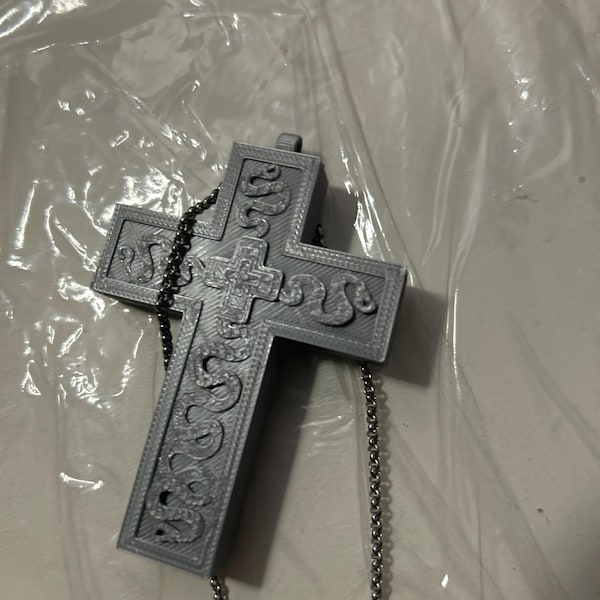 Thanos 230 - Squid Thanos Game & Cross Necklace With Secret Compartment ...